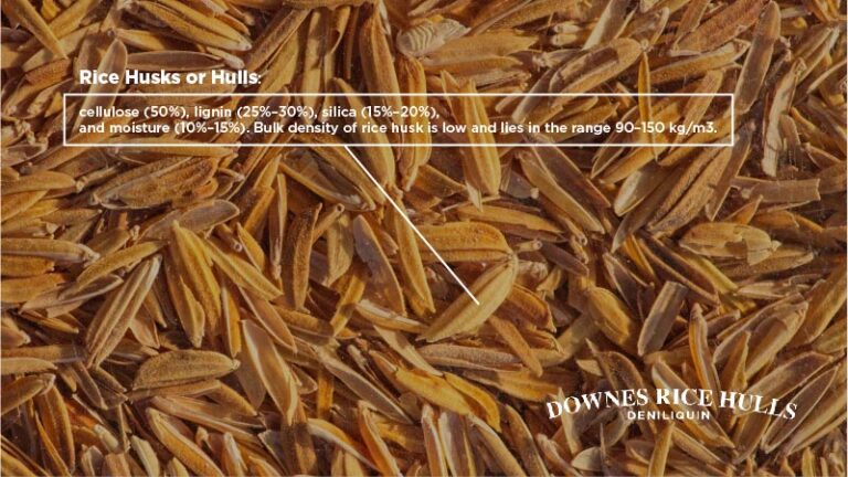 Rice Hulls and Rice Husks Bales and Bulk | Downes Rice Hulls